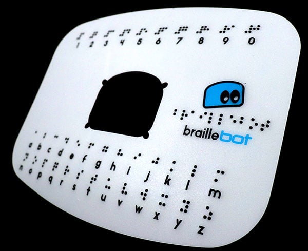 Functional Embossed Braille Text for Nameplates and Overlays