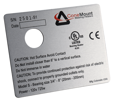 Metal ID Plates with Brand Awareness