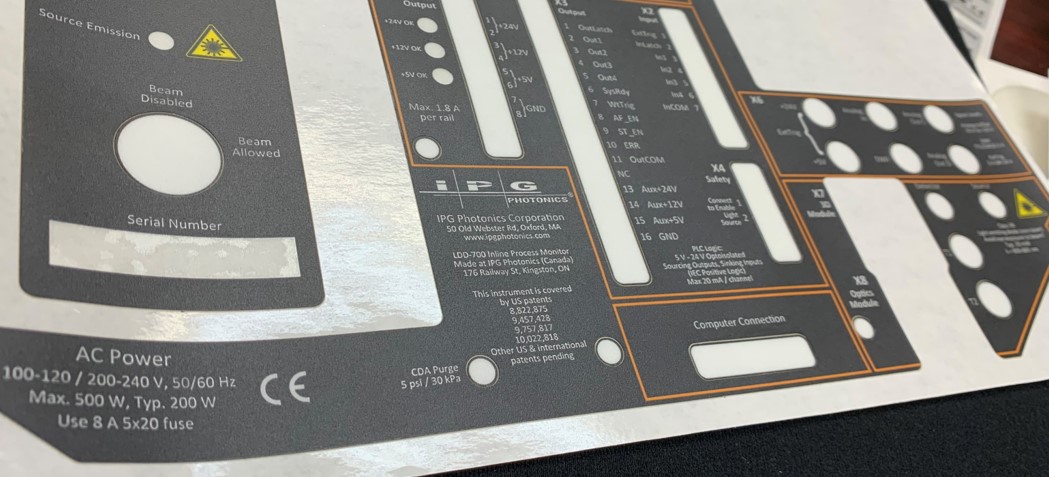 Fulfillment Options for Nameplates and Labels